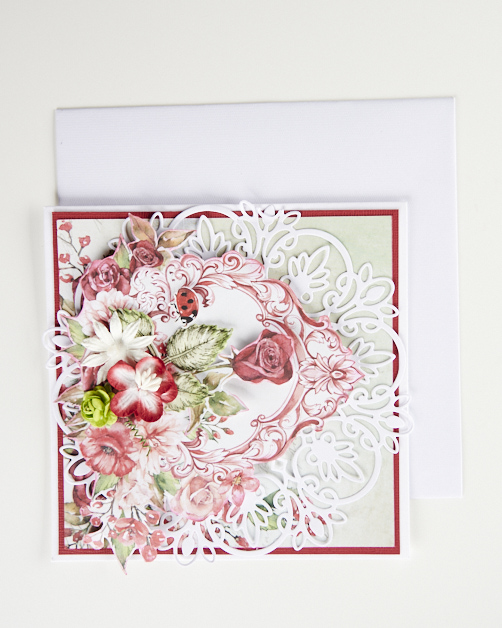 Completed Card Kits-CC006-1059 – Blooms n’ Lace