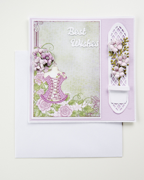 Completed Card Kits-CC022-1079 – Blooms n’ Lace