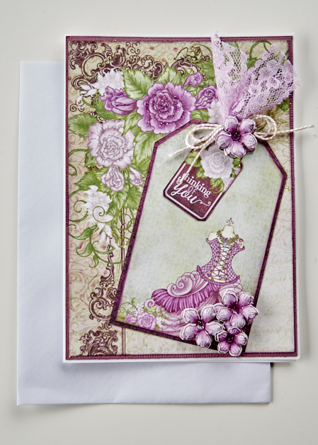 Completed Card Kits-CC047-1116 – Blooms n’ Lace