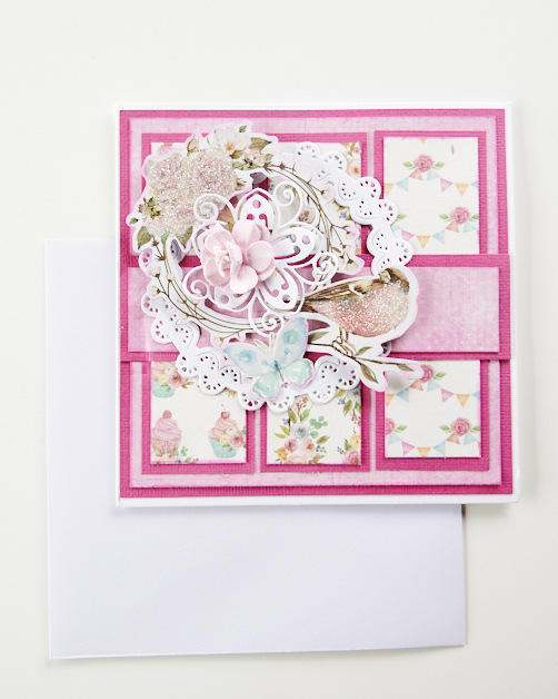Completed Card Kits1-CC024-083 – Blooms n’ Lace